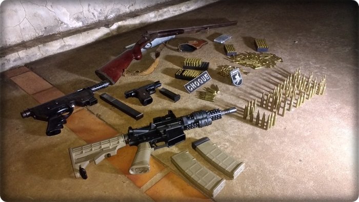 Homem é Preso Com Armamento Pesado De Uso Restrito Na Capital Arsenal
